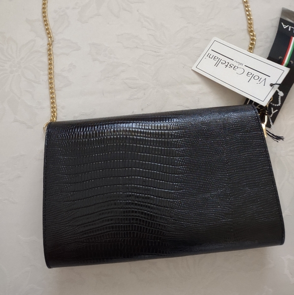 Viola Castellani | Bags | New Viola Castellani Luxury Italian Leather ...